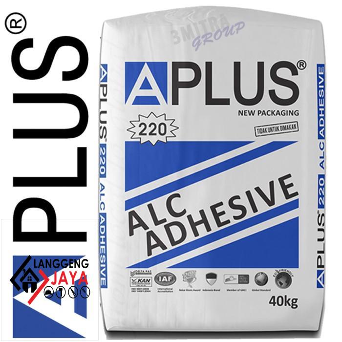 Jual Semen Aplus 220 Alc Adhesive Mortar Perekat Hebel Bata Ringan ...