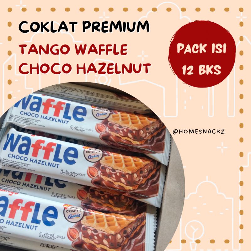 Jual Tango waffle choco hazelnut isi 12pcs coklat wafer branded ...