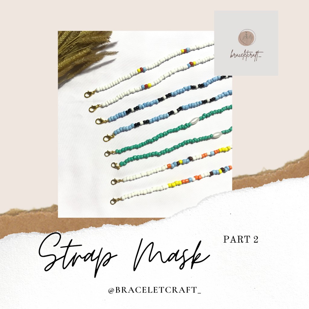 Jual Beads Strap Mask Part 2 (Basic) | Shopee Indonesia