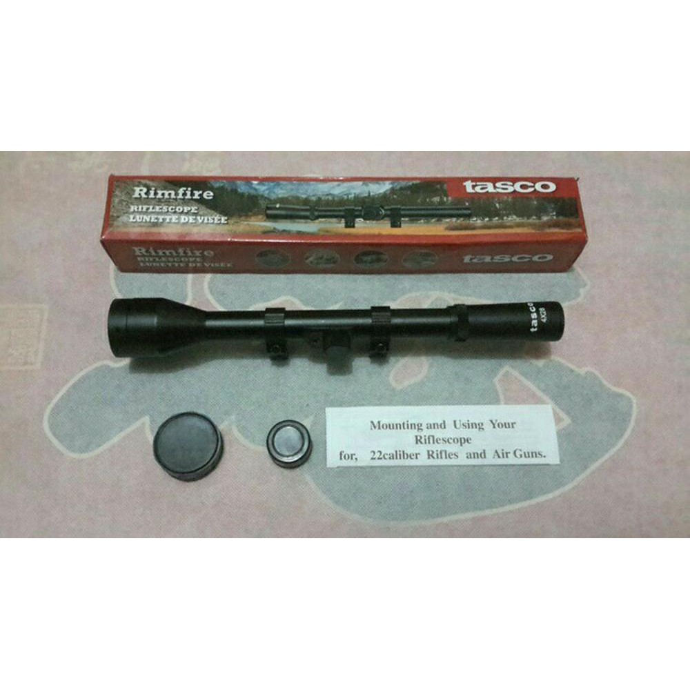Jual Telescope Teleskop Teropong Senapan Rifle Scope Tasco 4x28 ...