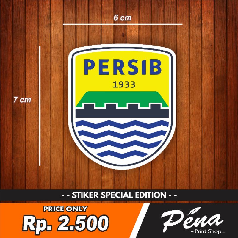 Jual Stiker PERSIB Bandung Liga Indonesia | Shopee Indonesia