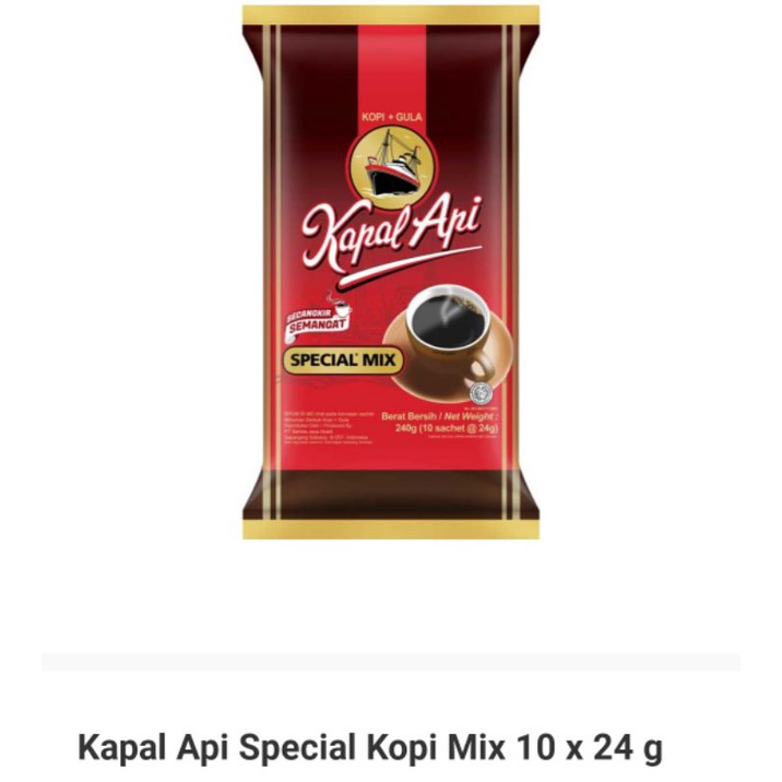 Jual Kapal Api Sp Mix Rtg 10 Sach | Shopee Indonesia