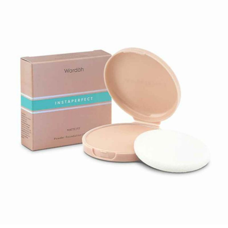 Jual Wardah Instaperfect MATTE FIT Powder Foundation REFIL | Shopee ...