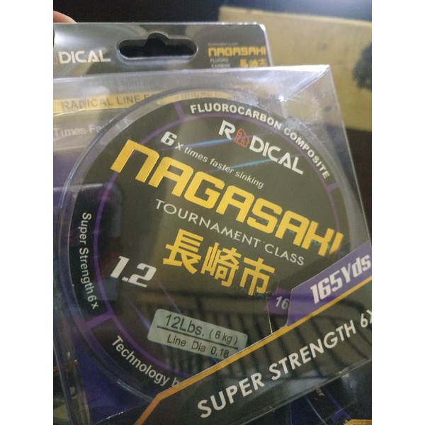 Jual Senar Radical Nagasaki 150 M (1.2 / 1.5 / 1.8 ) | Shopee Indonesia