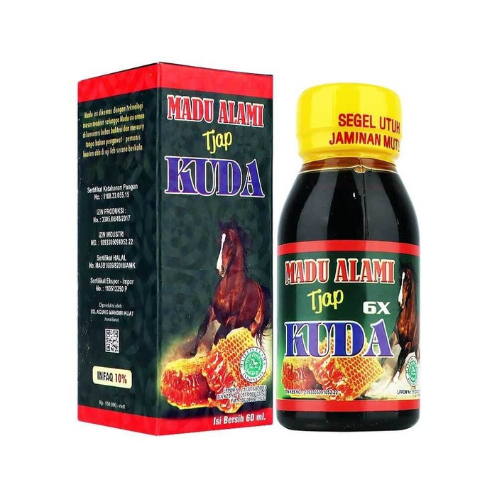Jual Madu Super Tonik Tjap Kuda 6X Obat-Kuat Herbal Super Asli Cap Kuda ...