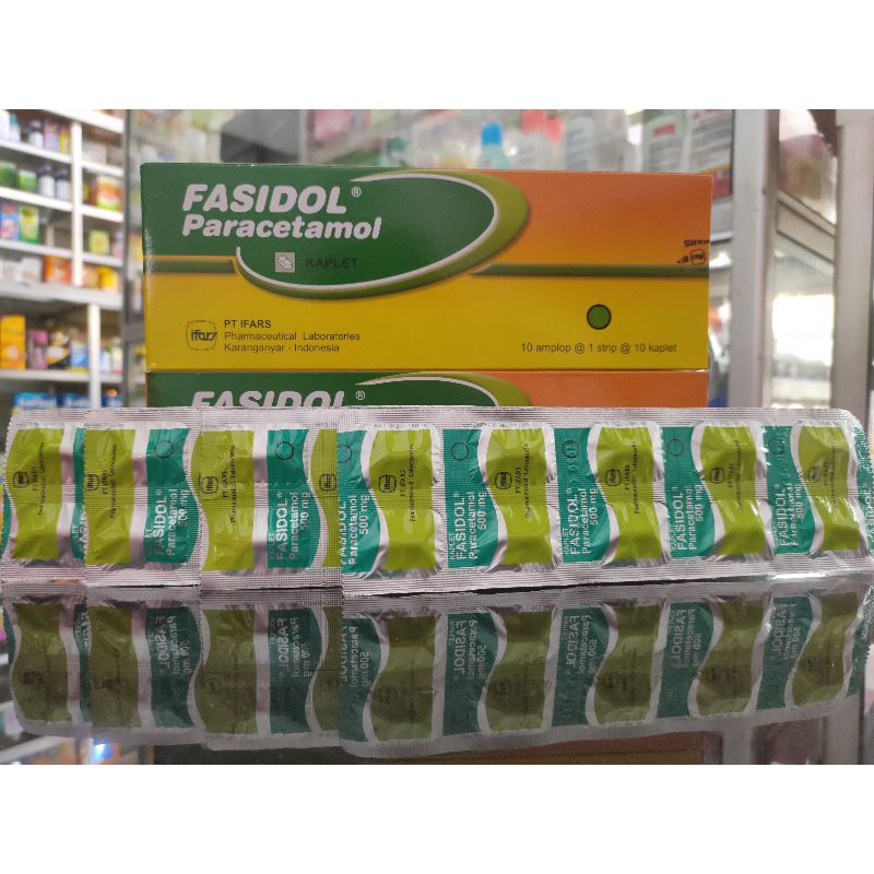 Jual FASIDOL 500 MG 1 STRIP 10 TABLET | Shopee Indonesia