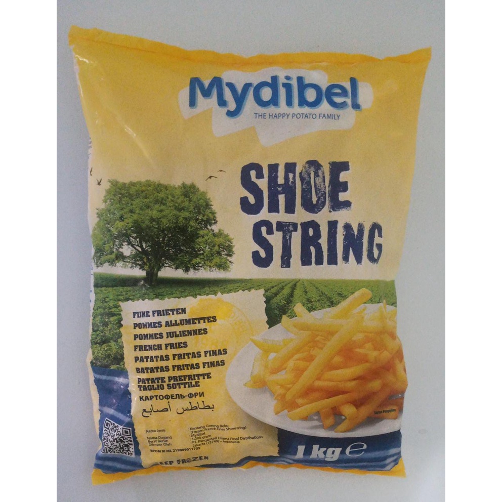 Jual Kentang Mydibel 1kg French Fries Potato | Shopee Indonesia