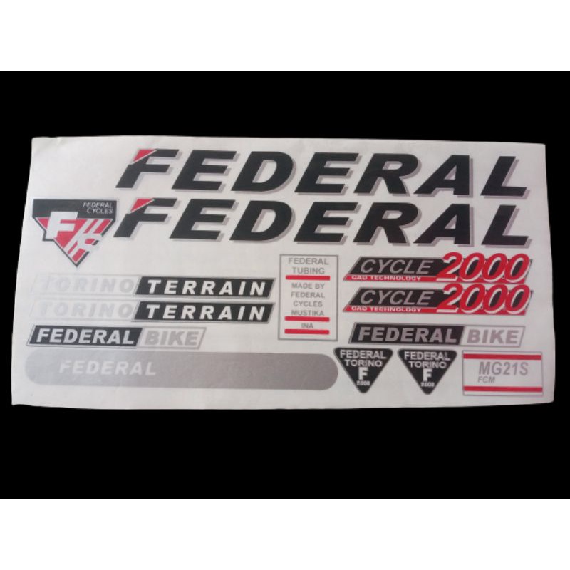 Jual Stiker Sepeda Federal Torino | Shopee Indonesia
