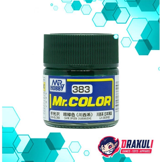 Jual Mr. Hobby Mr. Color Model Kit Paint – Dark Green (Kawanishi) C383 | Shopee Indonesia