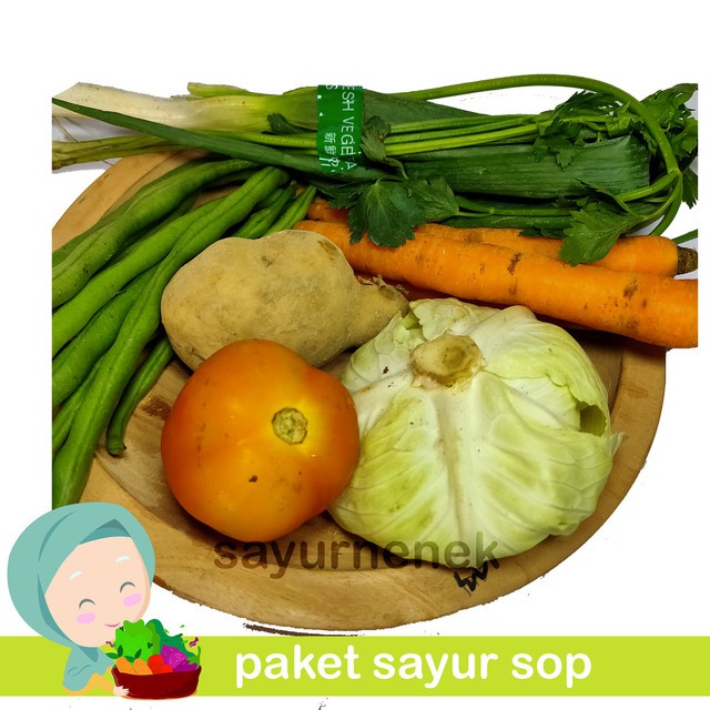 Jual PAKET SAYUR SOP 1 pack | Shopee Indonesia