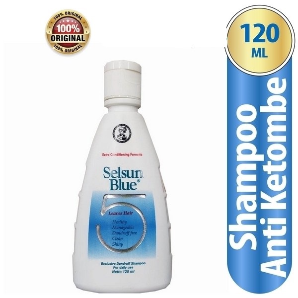 Jual SELSUN Blue 5 Shampoo Anti Dandruff / Anti Ketombe 120ml Selsun ...