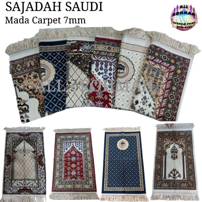 Jual SAJADAH SAUDI /MADA CARPET TEBAL | Shopee Indonesia