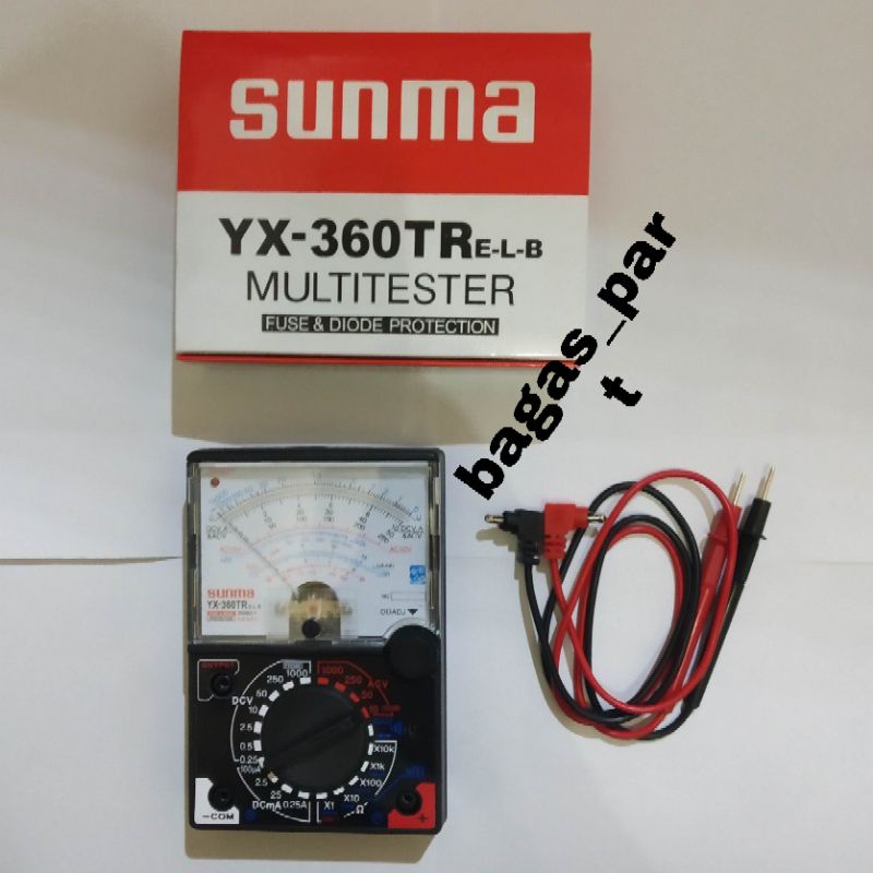 Jual MULTIMETER MULTITESTER SUNMA YX-360TR AVOMETER VOLTMETER SUNMA ...