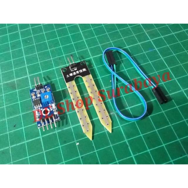 Jual Sensor Kelembaban Tanah Soil Hygrometer Soil Moisture Arduino ...