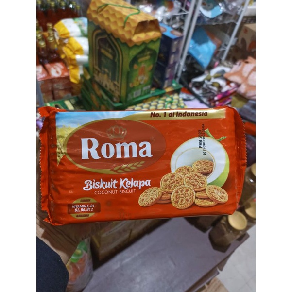 Jual Biskuit Roma Kelapa | Shopee Indonesia