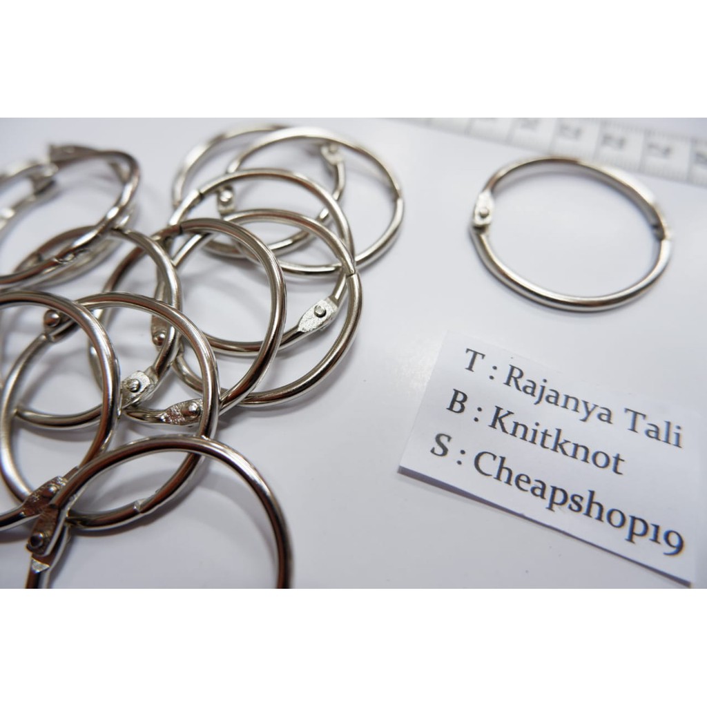 Jual Ring Binder 4Cm Bulat Buka Tutup Scrap Book 40mm | Shopee Indonesia