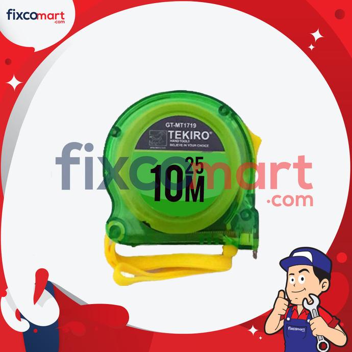 Jual Tekiro Meteran Transparan 10 M / Tekiro Meteran 10 M | Shopee ...