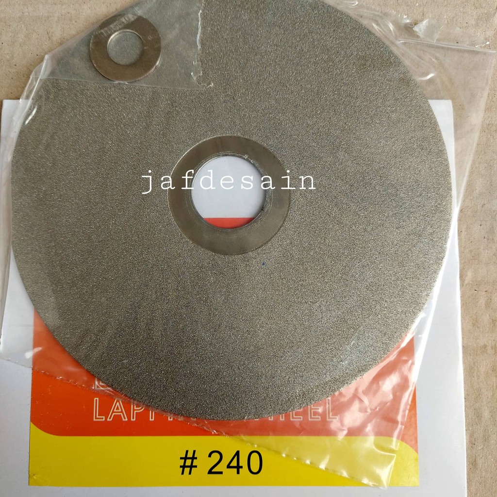Jual Diamond Wheel Disc Asah Lapping tjap mata Germany 8 inch | Shopee ...