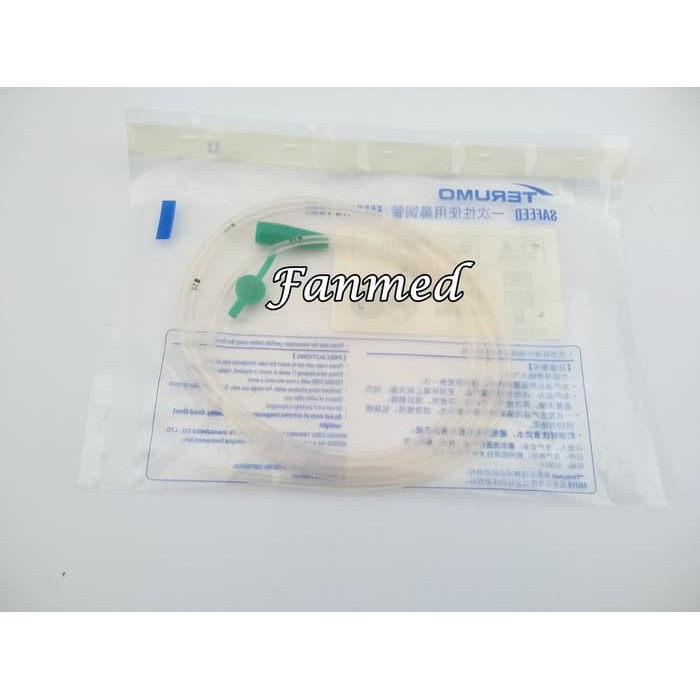 Jual Selang NGT Feeding Tube Sonde Selang Makan Silikon Terumo 8 Fr 100 ...