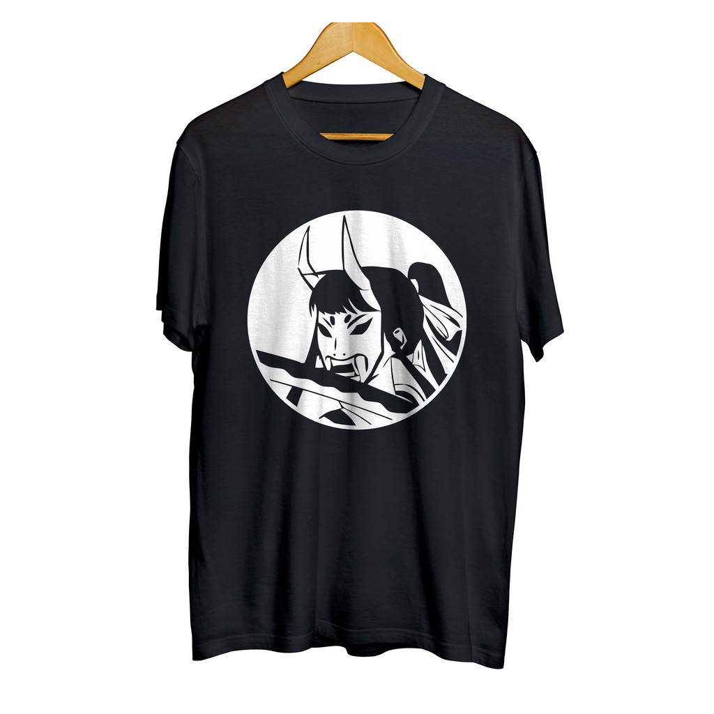 Jual Kaos distro anime KIKUNOJO MASK - ONE PIECE material cotton combed ...