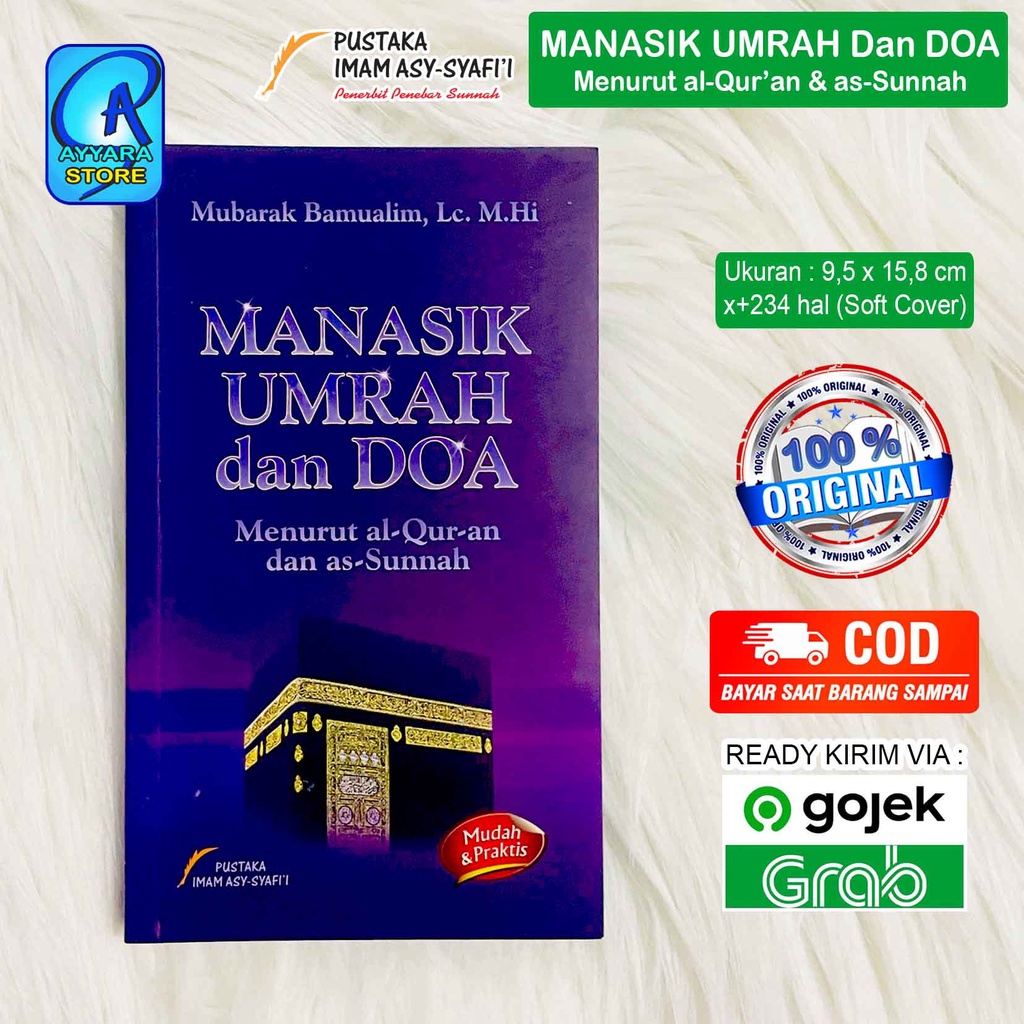 Jual Manasik Umrah dan Doa Menurut al-Quran dan as-Sunnah Mubarak bin ...