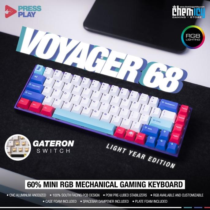 Jual Press Play Voyager 68 Lightyear Edition Hotswap Mechanical ...