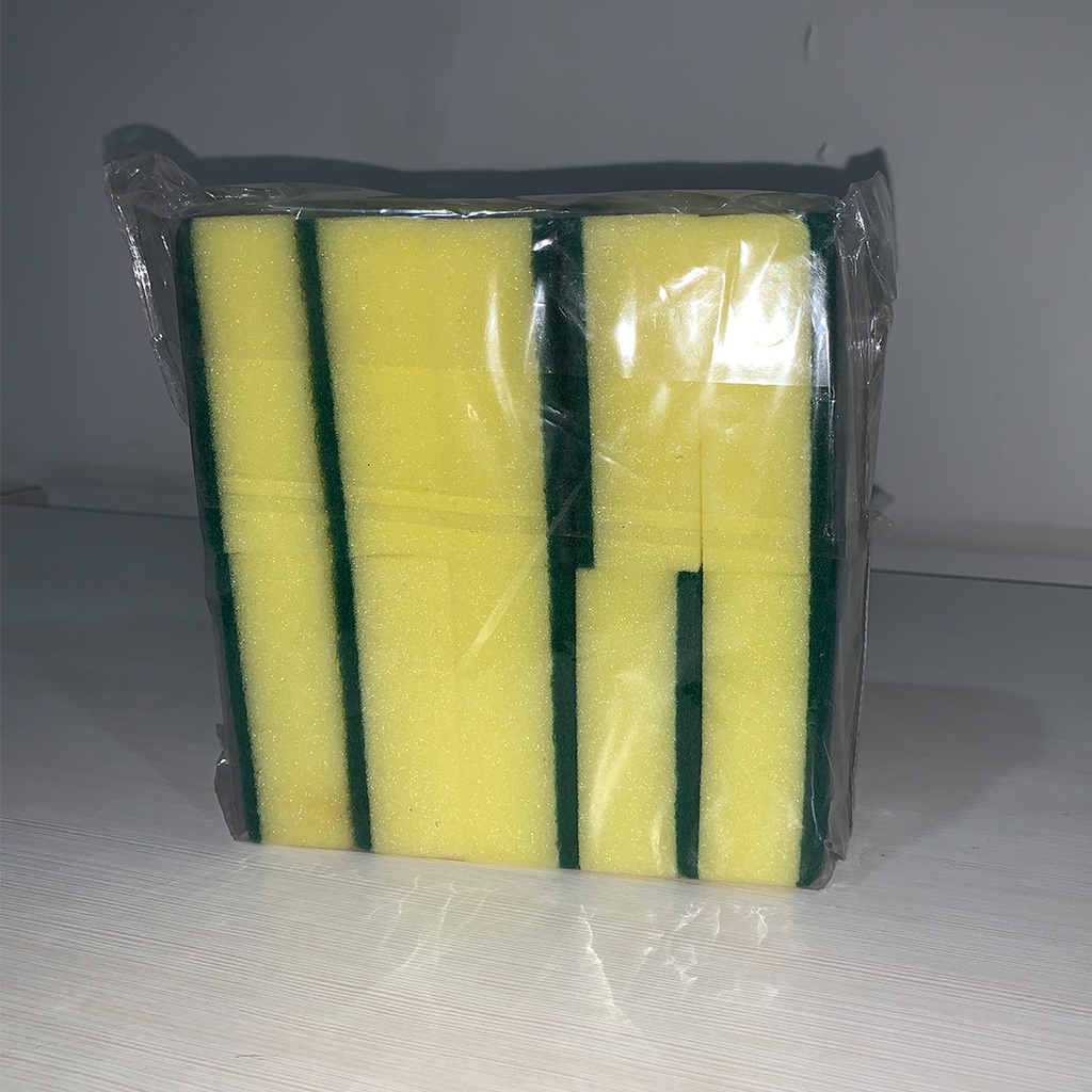 Jual Spons pencuci piring/spons hijau/spons Metalik A002 | Shopee Indonesia