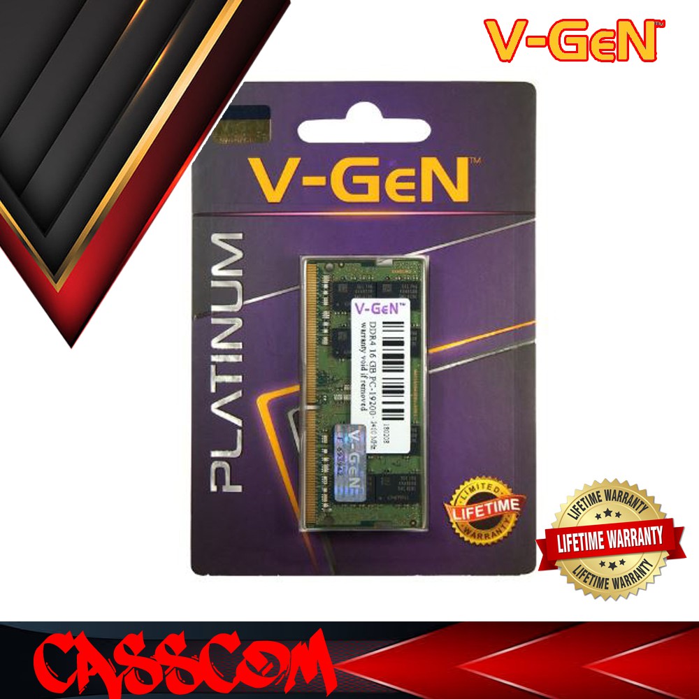 Jual SODIMM RAM MEMORY LAPTOP V-GEN VGEN DDR4 16GB 16 GB PLATINUM ...