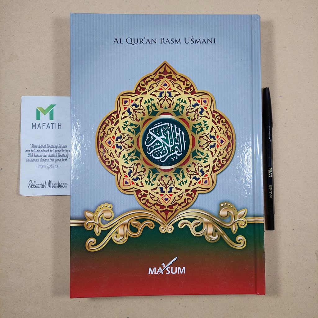 Jual Al-Qur'an MA'SUM HVS ukuran STANDAR 18×27 cm Rasm Utsmani - Mushaf ...