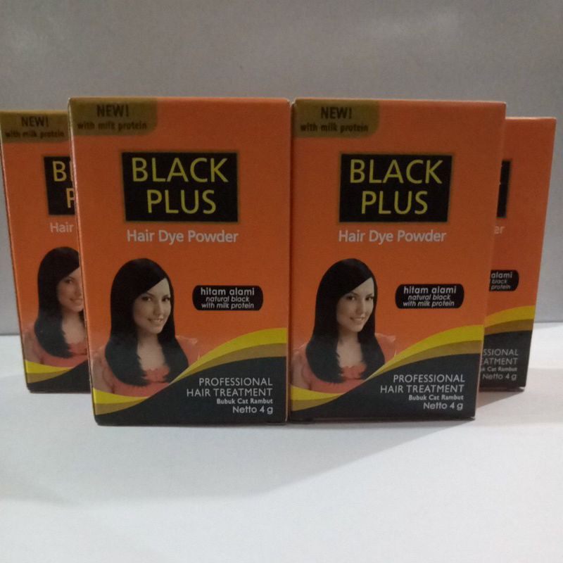 Jual BLACK PLUS HAIR DYE POWDER | Shopee Indonesia