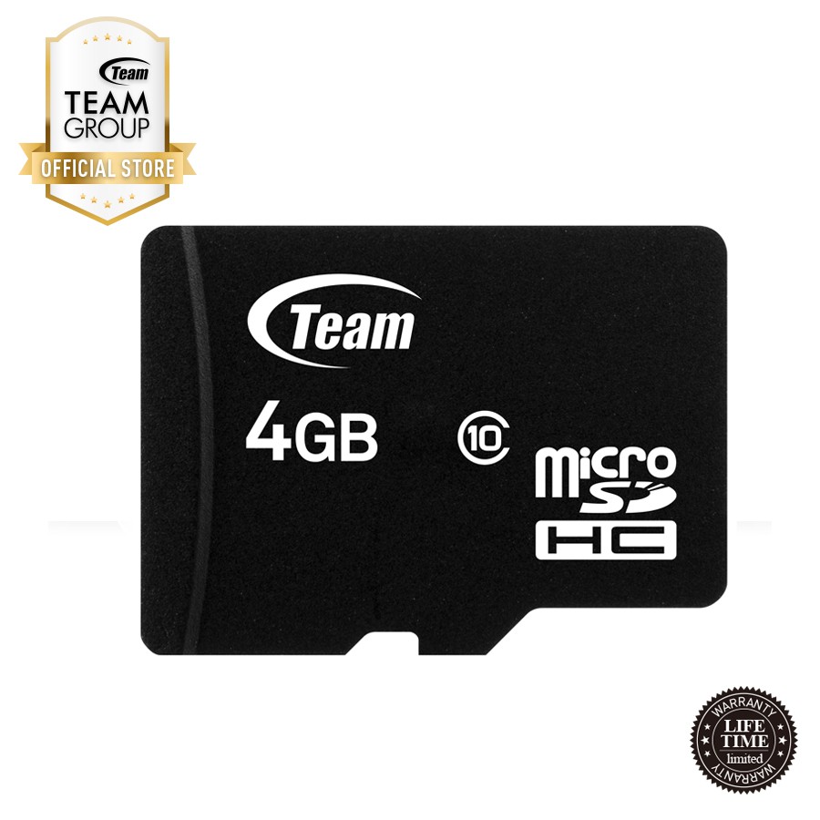 Jual Teamgroup Micro SDHC 4GB Class 10 (With Adapter) | Shopee Indonesia