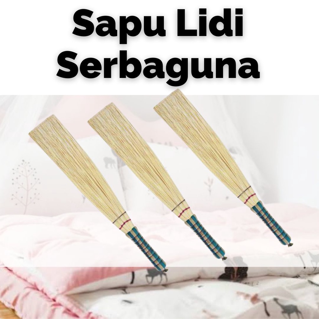 Jual Sapu Lidi Kasur Lidi Tebah Sapu Lidi Serbaguna Sapu Lidi Batang ...