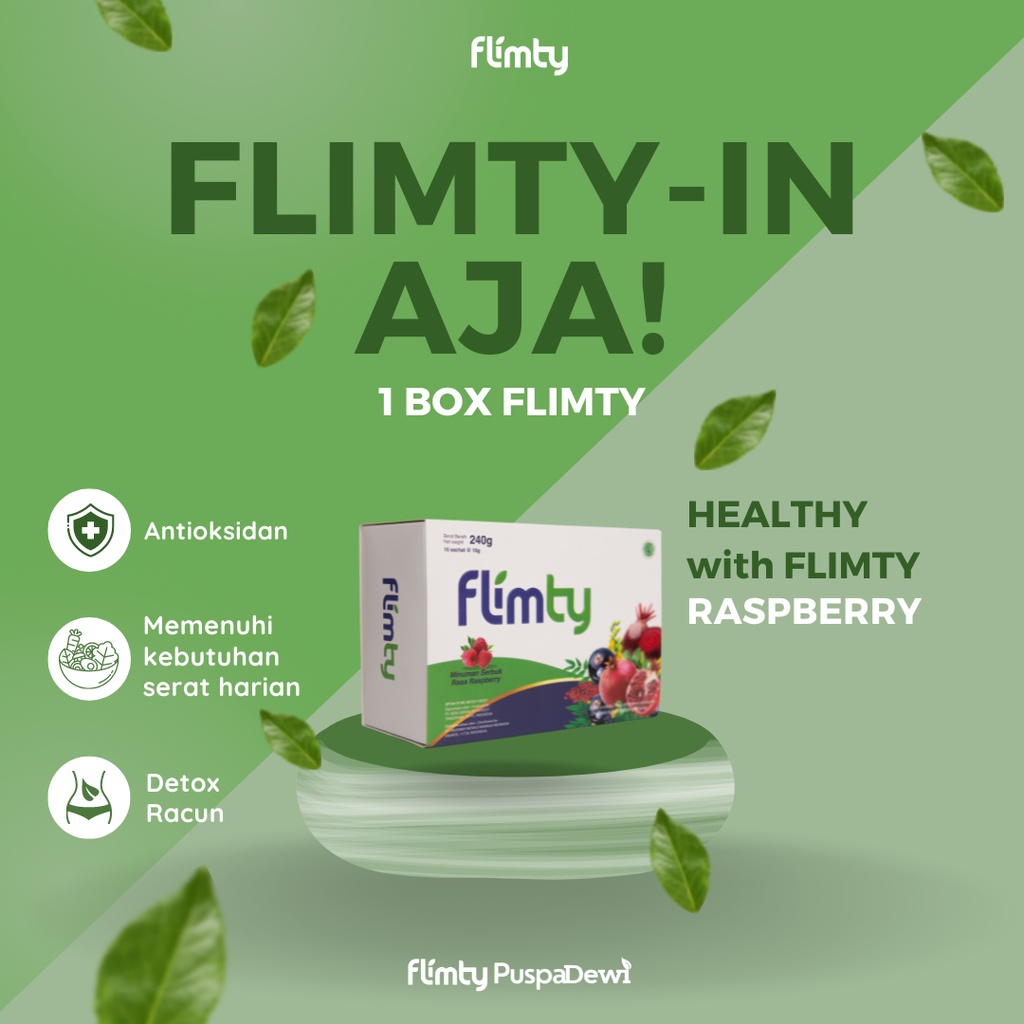 Jual Flimty Fiber - 1 Box isi 16 Sachet (Raspberry) | Shopee Indonesia