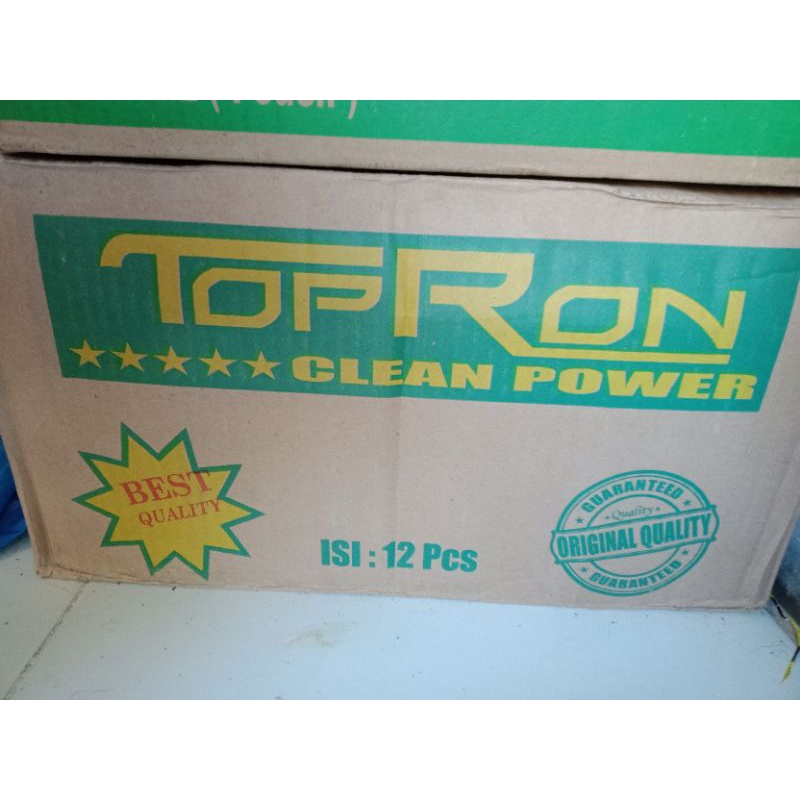 Jual Topron Pembersih Kamar Mandi 1 L ( 1 Karton 12 Pcs ) | Shopee ...