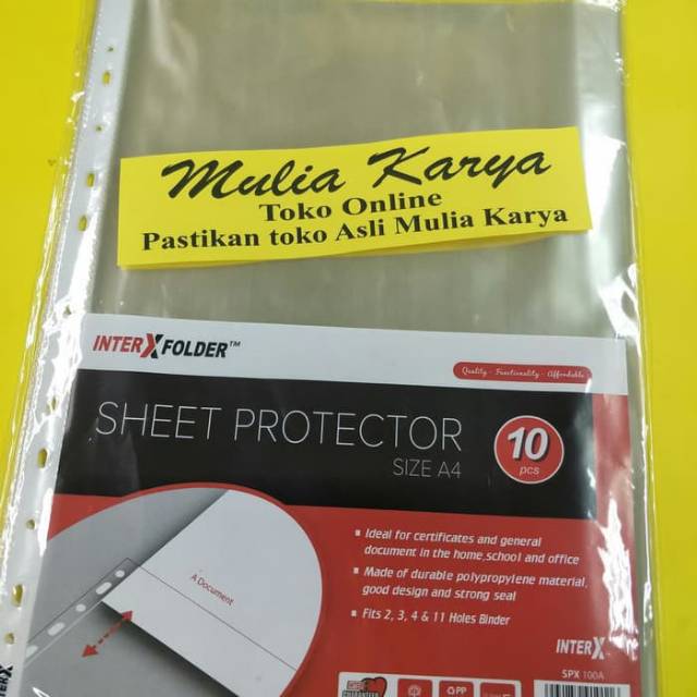 Jual Plastik PP Pocket A4 10 Lembar | Shopee Indonesia
