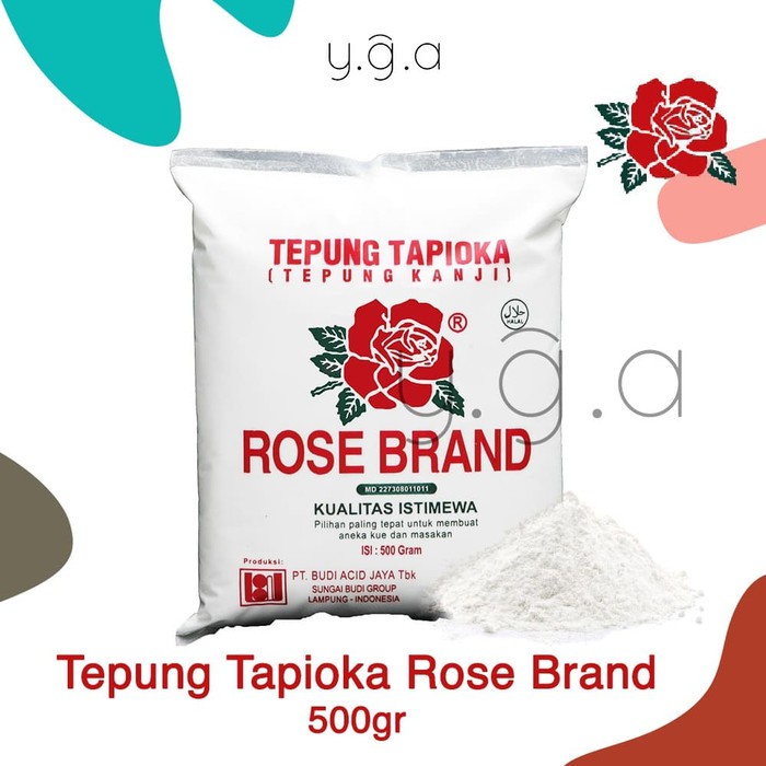 Jual Tepung Tapioka Rose Brand 500gr | Shopee Indonesia