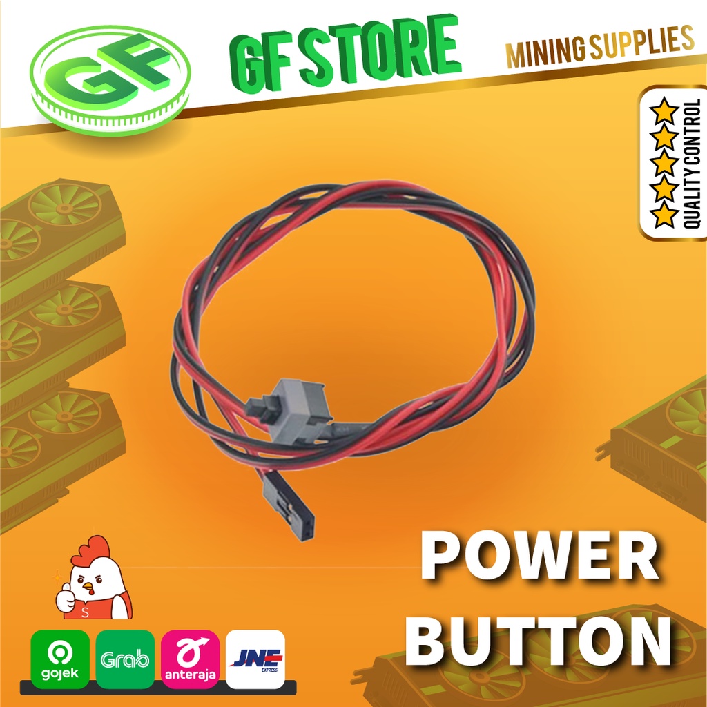 Jual I/O Power Reset Button Motherboard PC Case - Tombol Power ...
