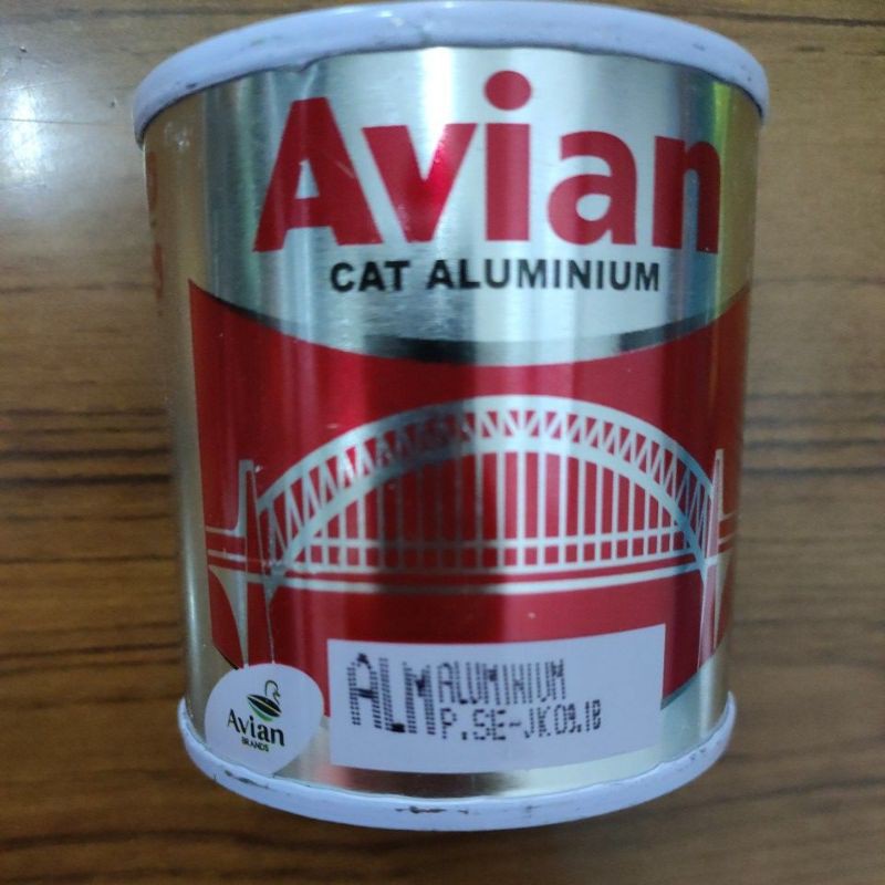 Jual Cat Aluminium Avian Synthetic Chrome Finish 200cc | Shopee Indonesia