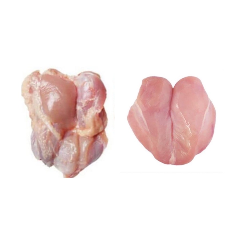 Jual Dada / Paha ayam fillet segar 500gram | Shopee Indonesia