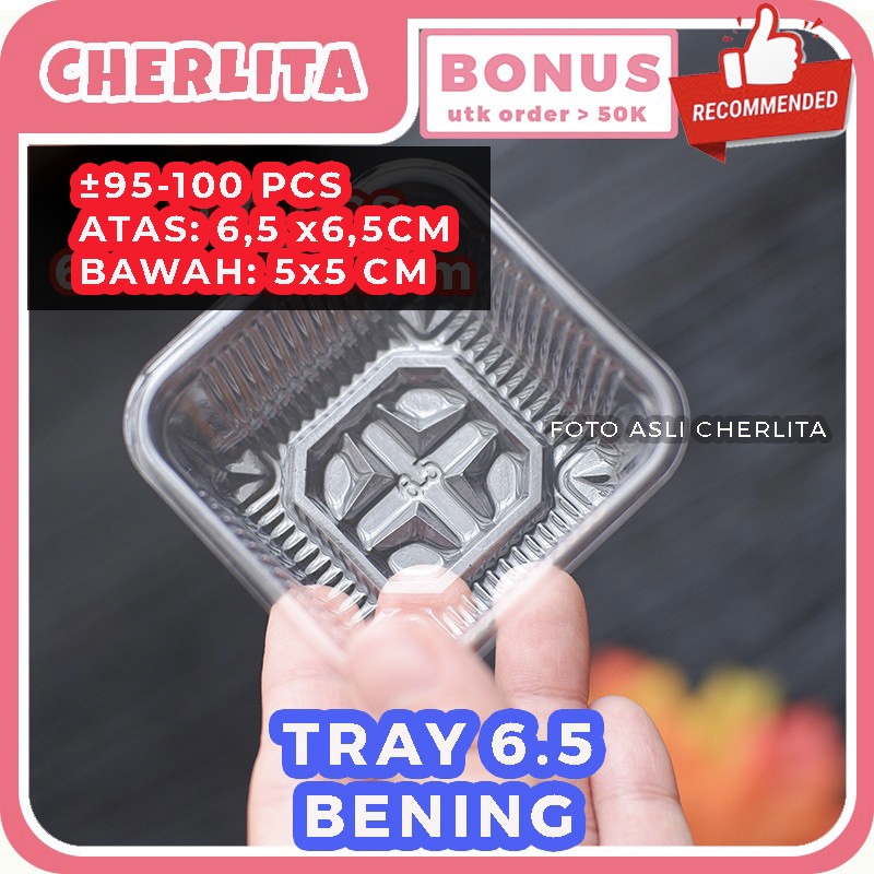 Jual Tray Mooncake 50 Gram (6.5) Mika Cookies Kue Bulan Pudding 50 Gr ...
