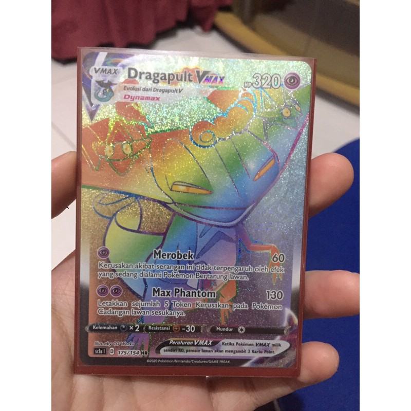 Jual Dragapult V max HR Kartu Pokemon TCG Indonesia | Shopee Indonesia