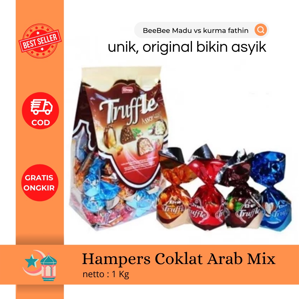 Jual Coklat Arab Mix 1 Kg Cokelat Turki Oleh Oleh Haji Original Murah ...
