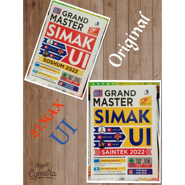 Jual Grand Master Simak UI SAINTEK & SOSHUM 2022 | Shopee Indonesia