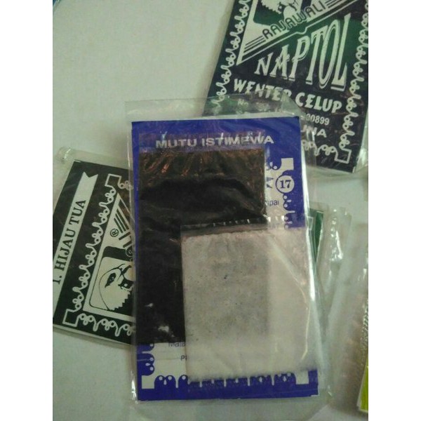 Jual Promo Spesial Pewarna Kain Wenter Pewarna Pakaian Naptol Pewarna ...