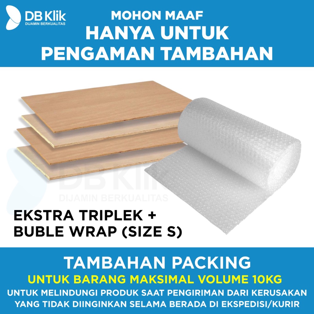 Jual EKSTRA PACKING TRIPLEK + BUBBLE UK.S (HANYA UNTUK TAMBAHAN ...