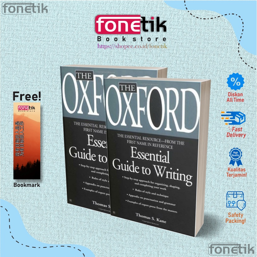 Jual The Oxford Essential Guide to Writing by Thomas S. Kane (English ...