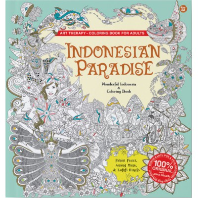 Jual Indonesian Paradise - Buku Mewarnai | Shopee Indonesia
