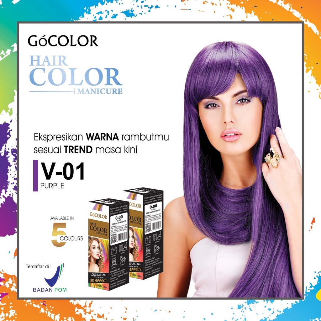 Jual GOCOLOR Hair Manicure ALL VARIANT | Shopee Indonesia
