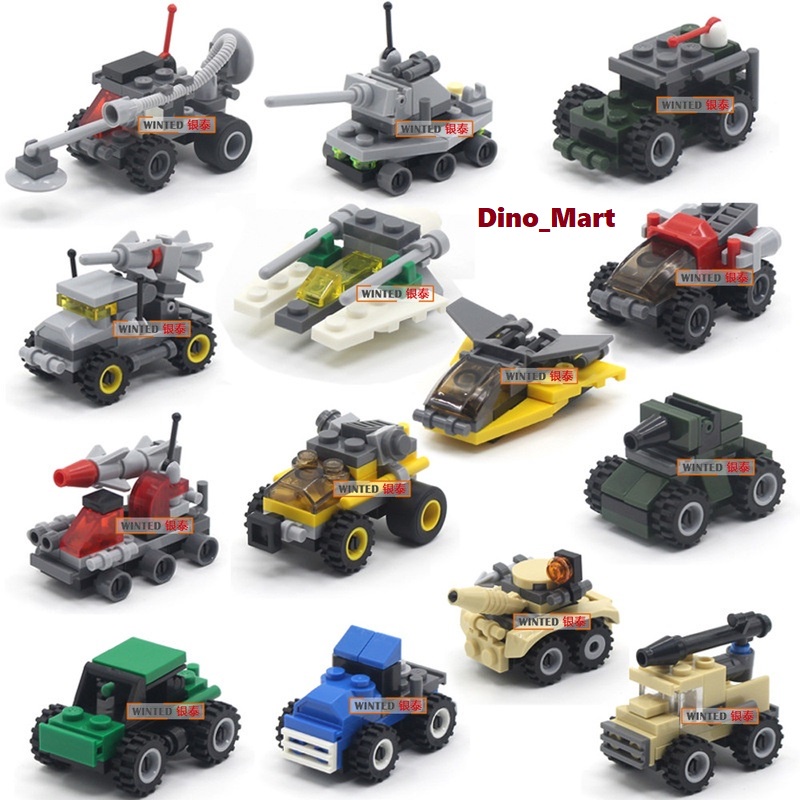 Jual Brick Jie Star Kazi Pesawat Mobil Tank Kapal Helikopter | Shopee ...