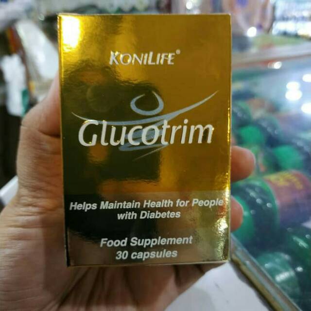 Jual KONILIFE GLUCOTRIM isi 30 utk menurunkan kadar gula darah | Shopee ...